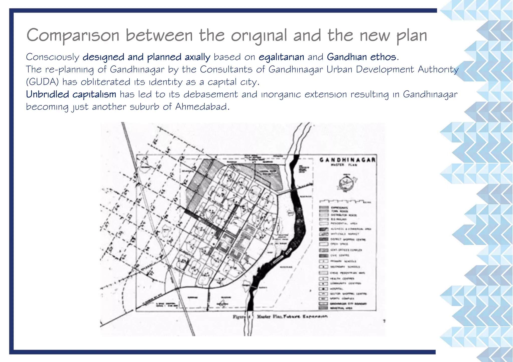 Gandhinagar town planning and master plan study | PDF