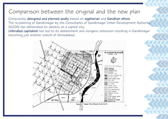 Gandhinagar town planning and master plan study | PDF | Developmental ...