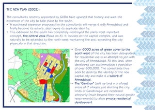 Gandhinagar town planning and master plan study | PDF