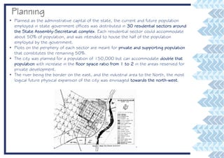 Gandhinagar town planning and master plan study | PDF