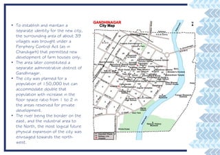 Gandhinagar town planning and master plan study | PDF