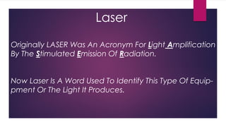 study on laser | PDF