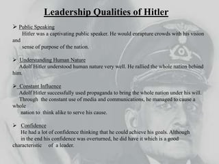 Gandhi vs hitler presentatn | PPTX