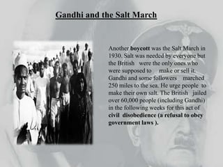Gandhi vs hitler presentatn | PPTX