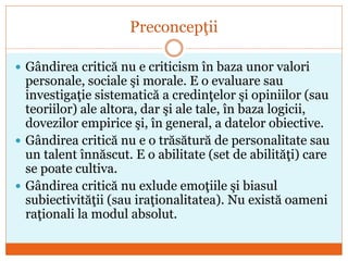 Gandire critica | PPSX