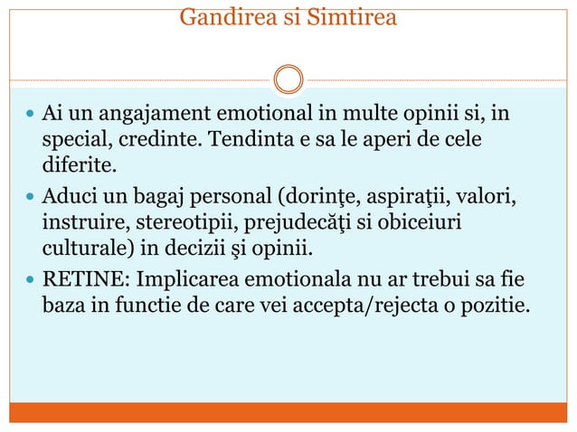 Gandire critica | PPSX