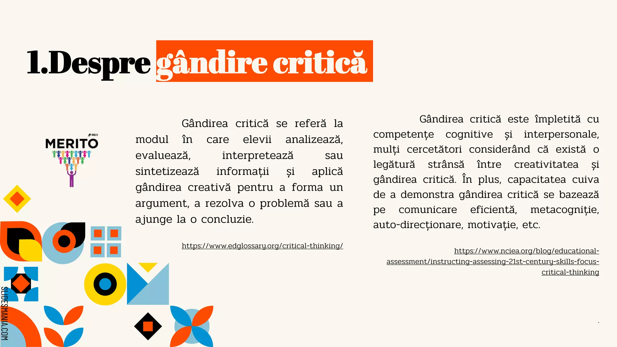 Gandire critica | PPTX