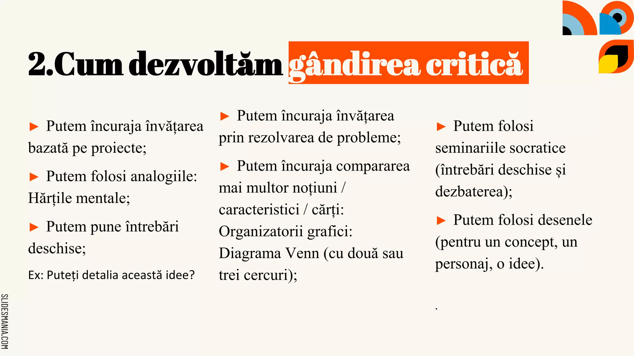 Gandire critica | PPTX