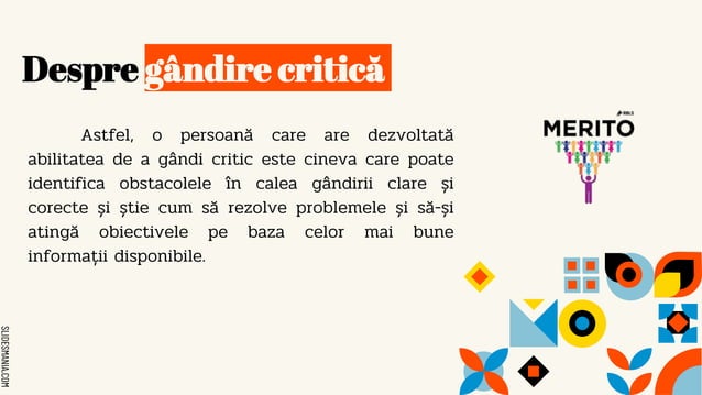 Gandire critica | PPTX