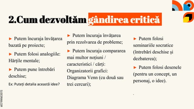 Gandire critica | PPTX