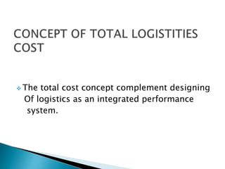 logistic costing | PPTX