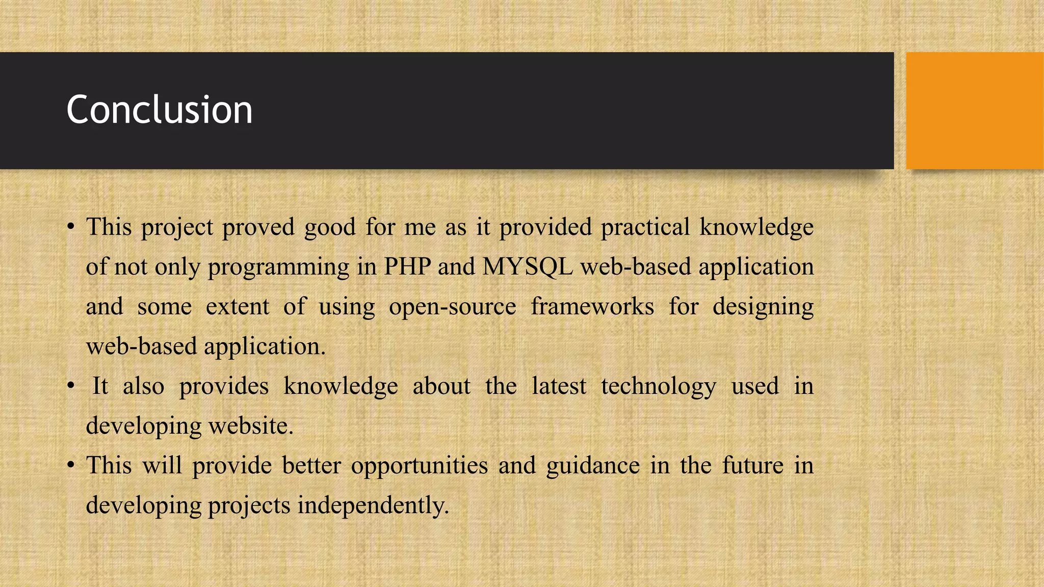 E-Commerce Site Presentation | PPTX