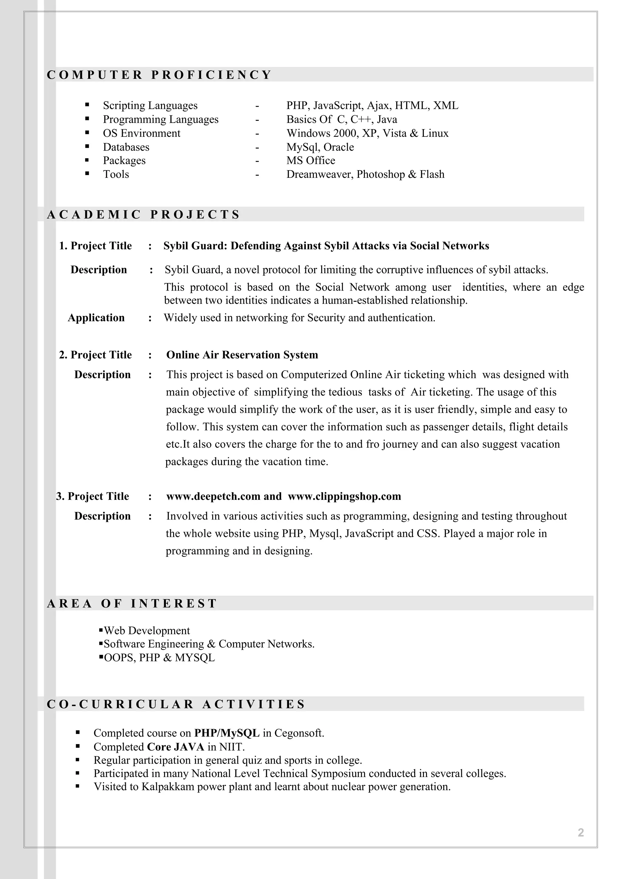 Ganesh Resume | DOC