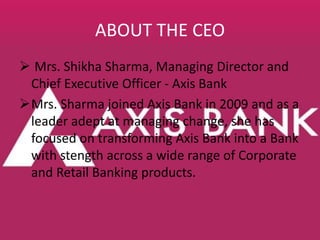 Axis bank | PPTX