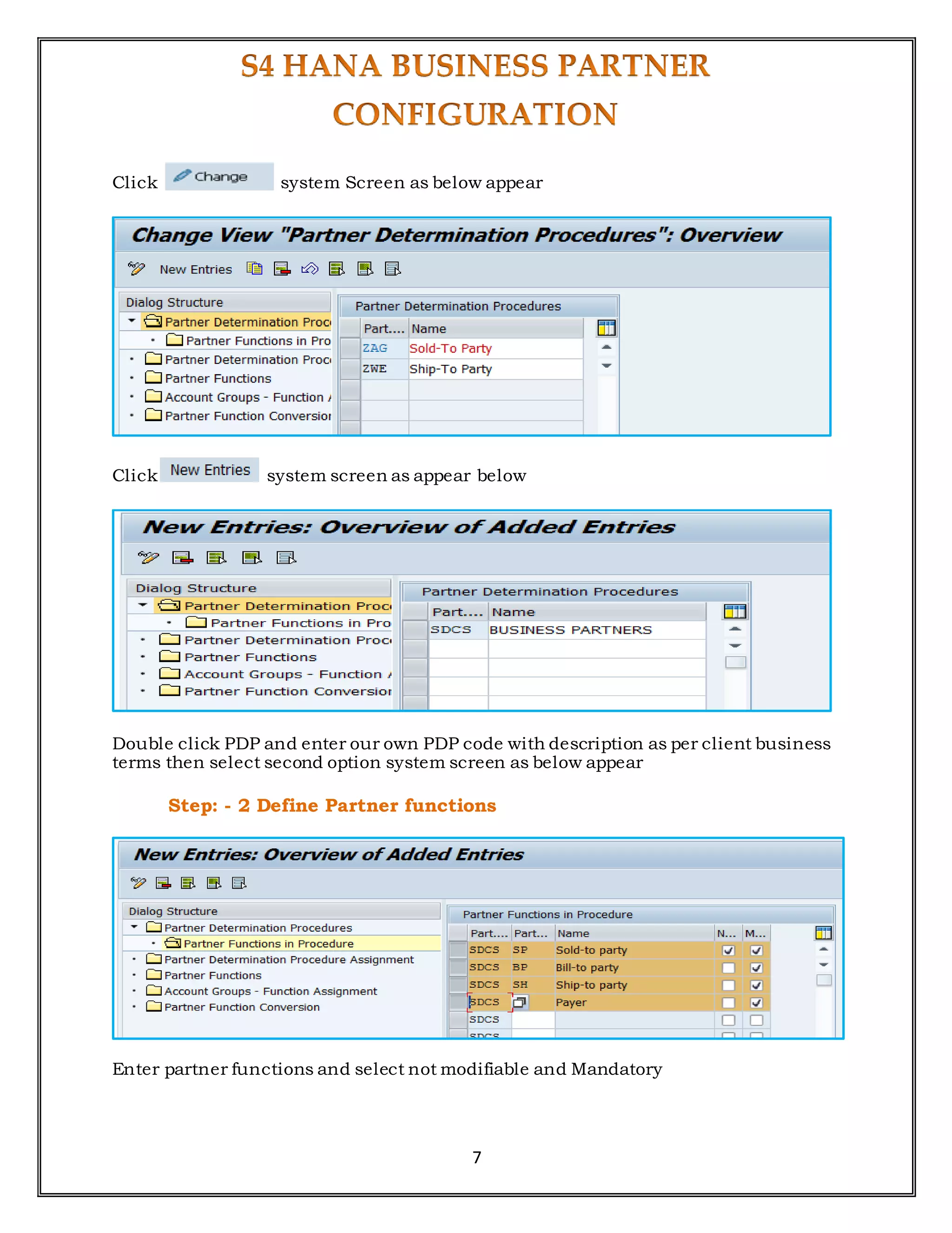 S4 HANA Business Partner Configuration@Ganesh Tarlana | PDF