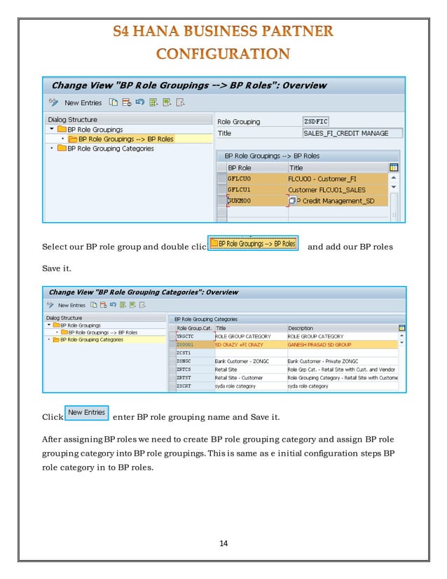 S4 HANA Business Partner Configuration@Ganesh Tarlana | PDF