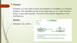 Ganesh C-programming full detailed pptpptx | PPTX