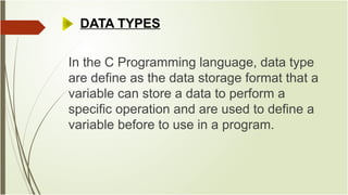 Ganesh C-programming full detailed pptpptx | PPTX