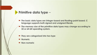Ganesh C-programming full detailed pptpptx | PPTX