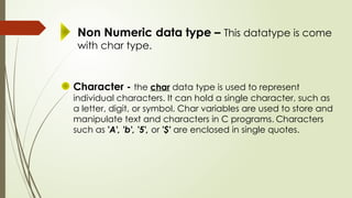 Ganesh C-programming full detailed pptpptx | PPTX