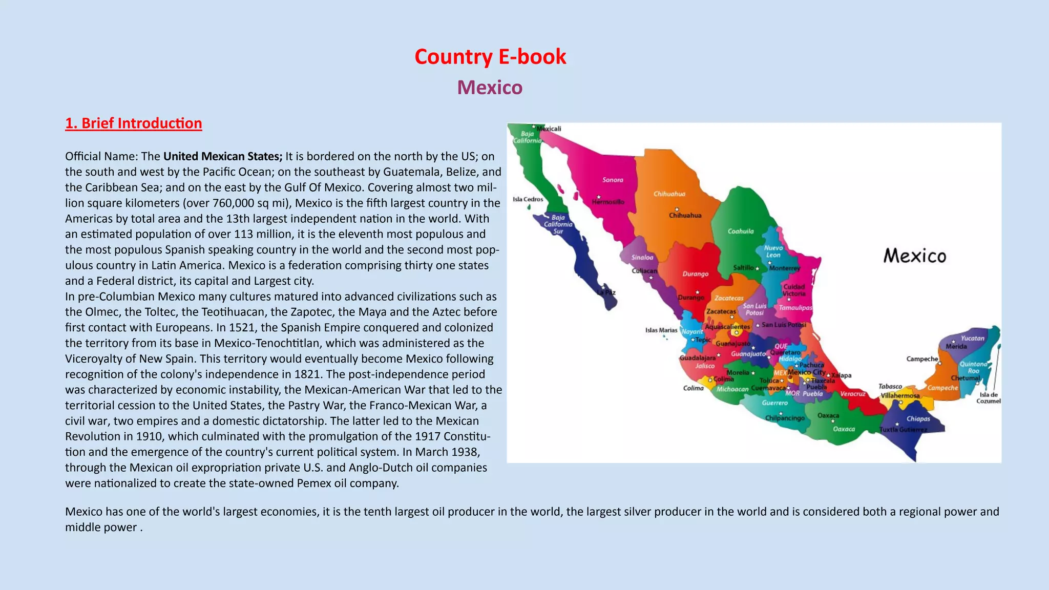 History, Introduction, Relationship with India of Mexico | PDF