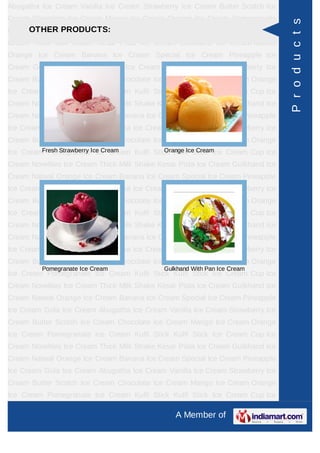 Ganesh Ice Cream, Tamil Nadu, Ice Creams | PDF