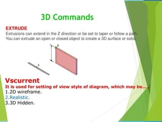 AutoCAD ppt | PPTX | Technology & Computing
