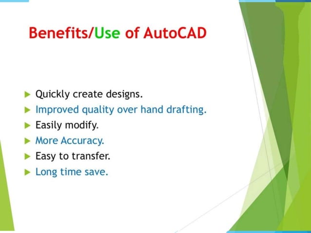 AutoCAD ppt | PPTX | Technology & Computing