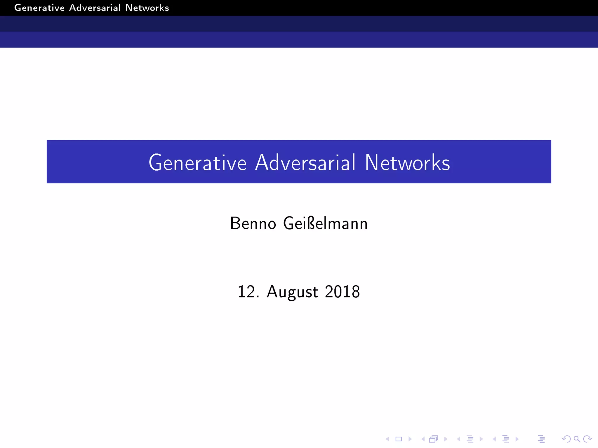Introduction To Generative Adversarial Networks Ppt