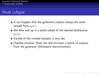 Introduction to Generative Adversarial Networks | PPT