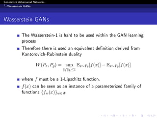 Introduction to Generative Adversarial Networks | PPT
