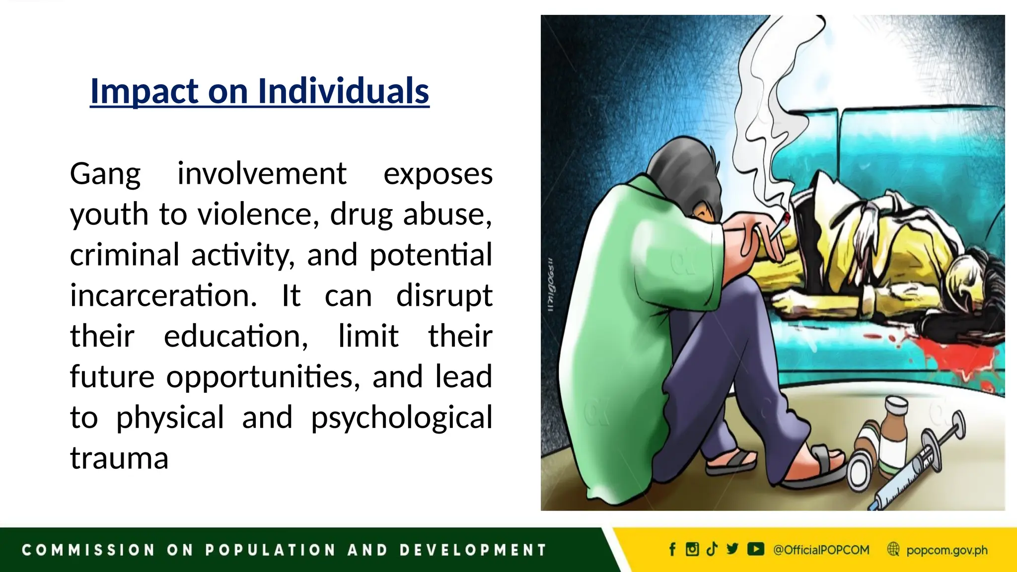 Gang-and-Violence: A Very Alarming Issue in the community | PPTX