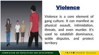 Gang-and-Violence: A Very Alarming Issue in the community | PPTX