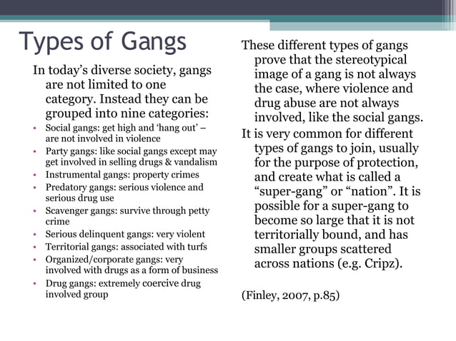 0747405 Gang Violence | PPT