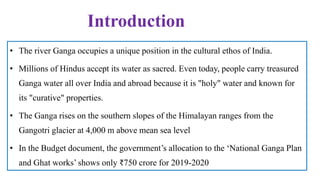 Ganga River pollution | PPTX