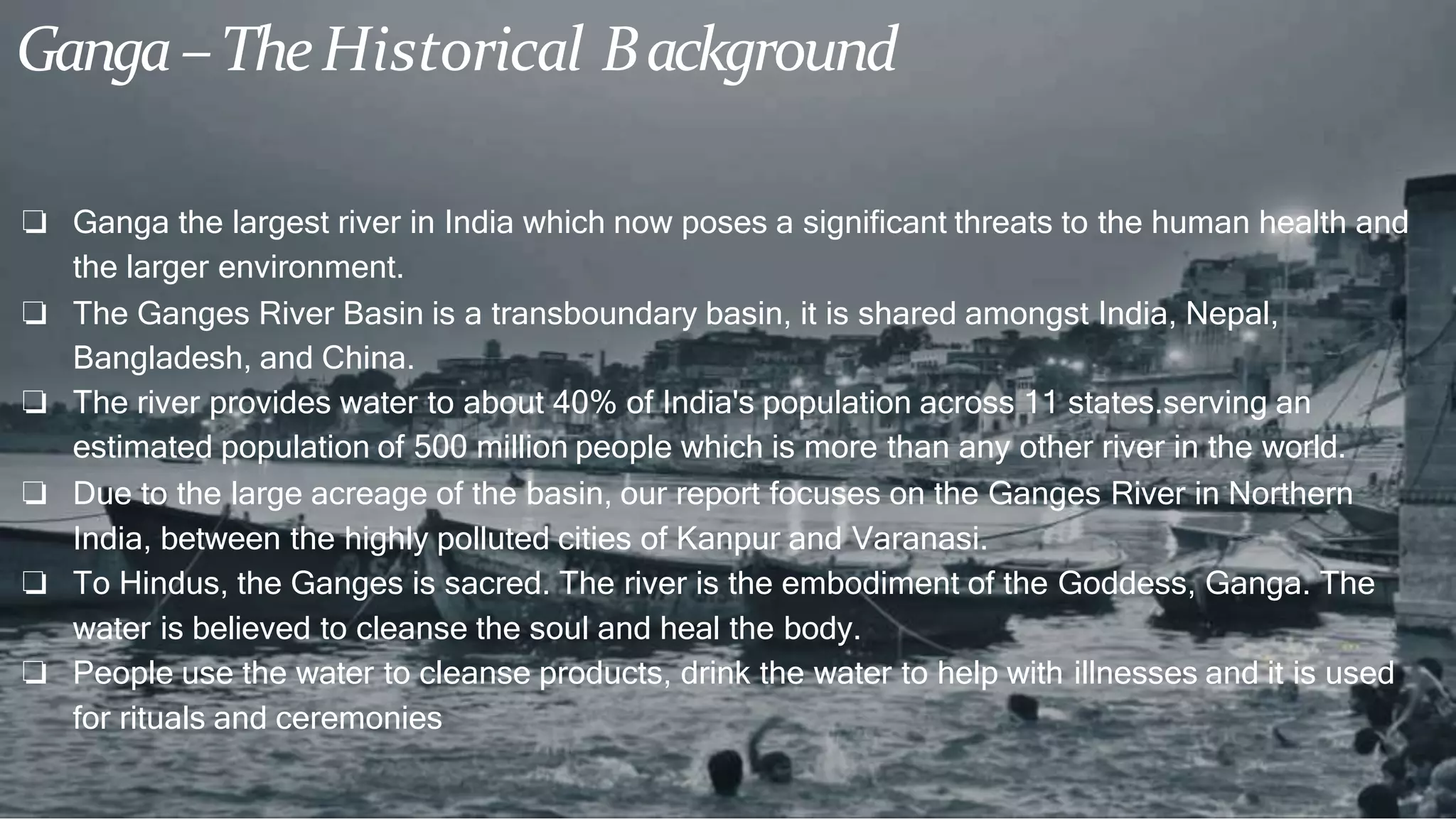 Ganga Action Plan_Final ,ganga pollution | PPT | Free Download