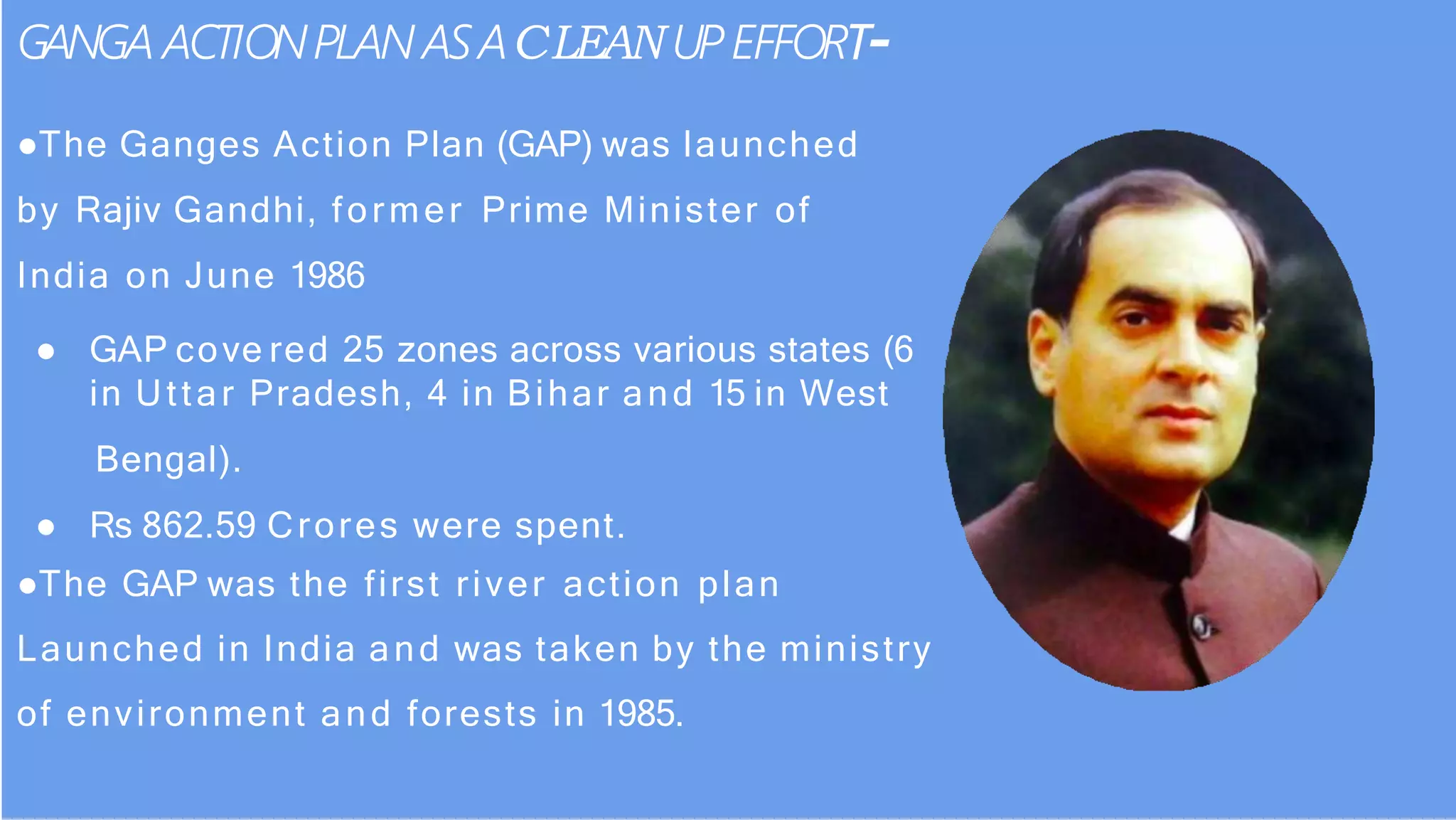 Ganga Action Plan_Final ,ganga pollution | PPT