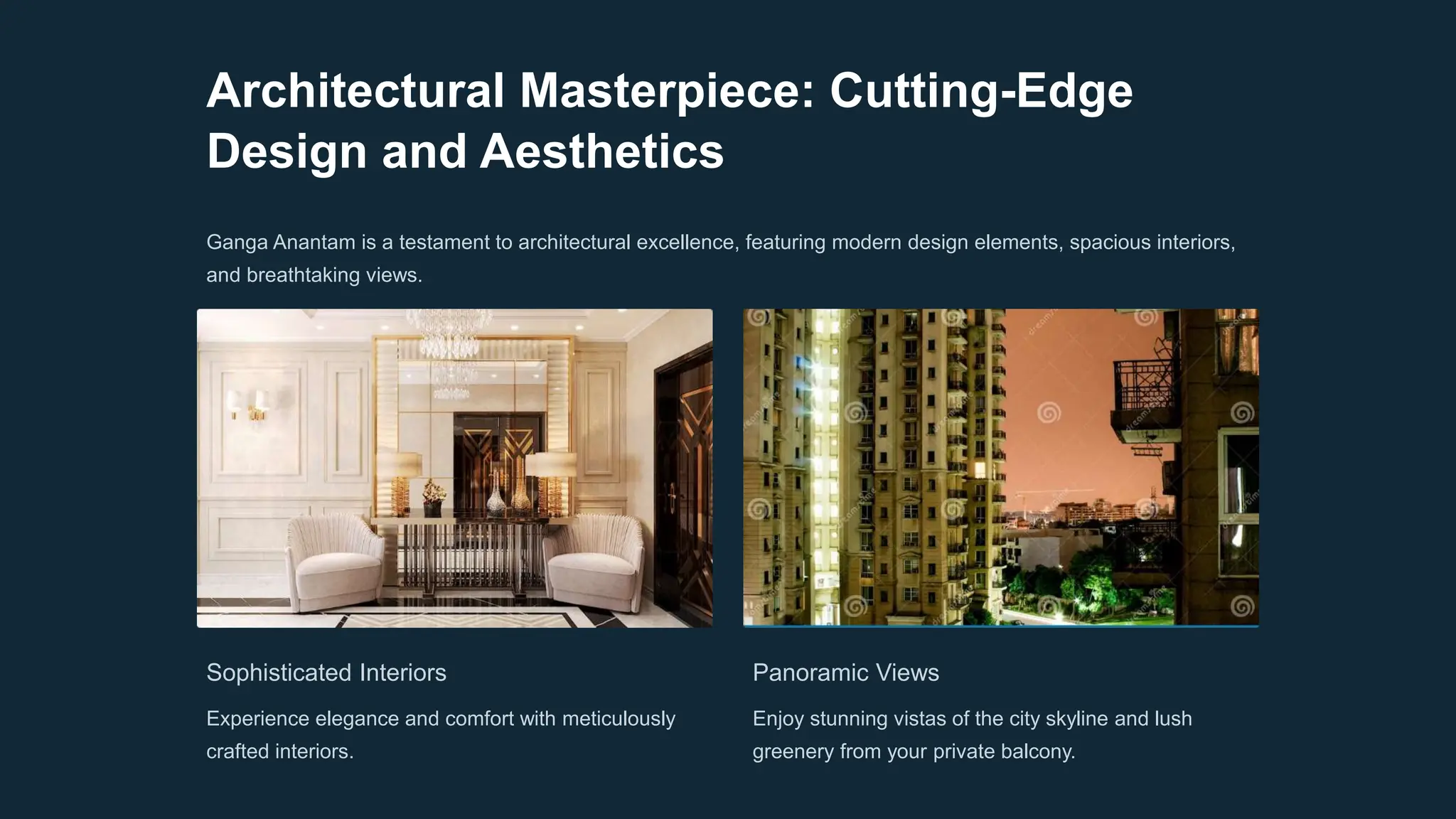 Luxury Living Redefined: Ganga Anantam, Sector 85 Gurgaon | PPTX