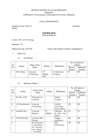 Ganga ct course file | DOC