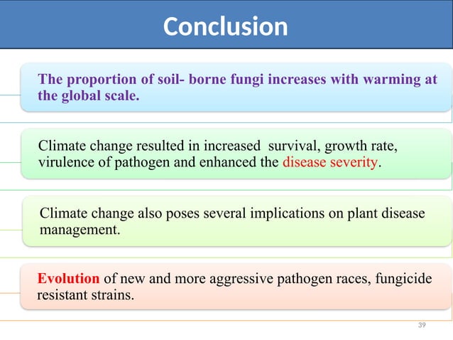 Impact of climate change and implication | PPT
