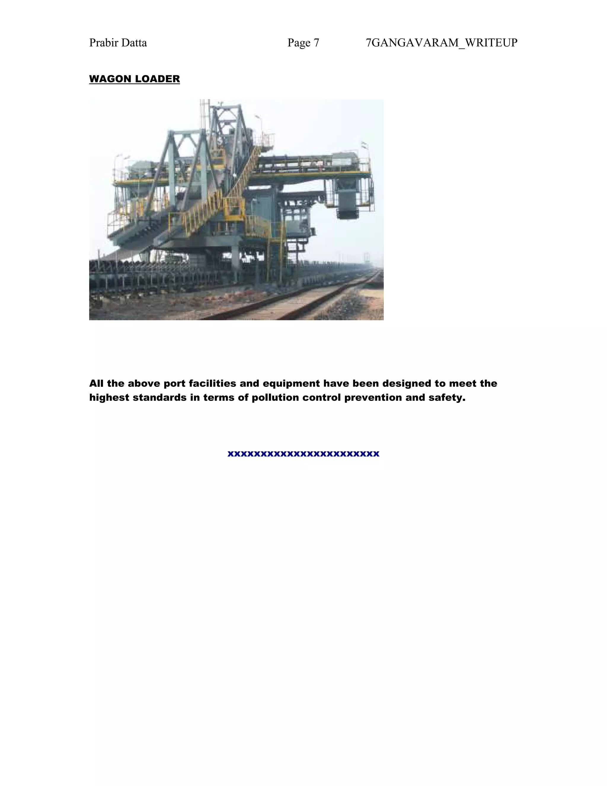 Gangavaram Port Project,India | PDF