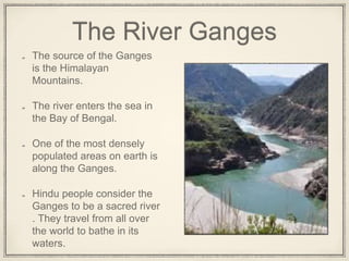 The River Ganges | PPTX