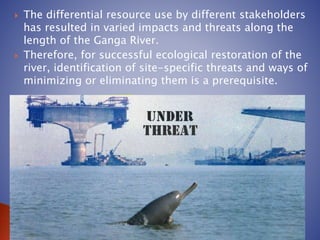 Gangetic ecosystem by govind baabu | PPTX