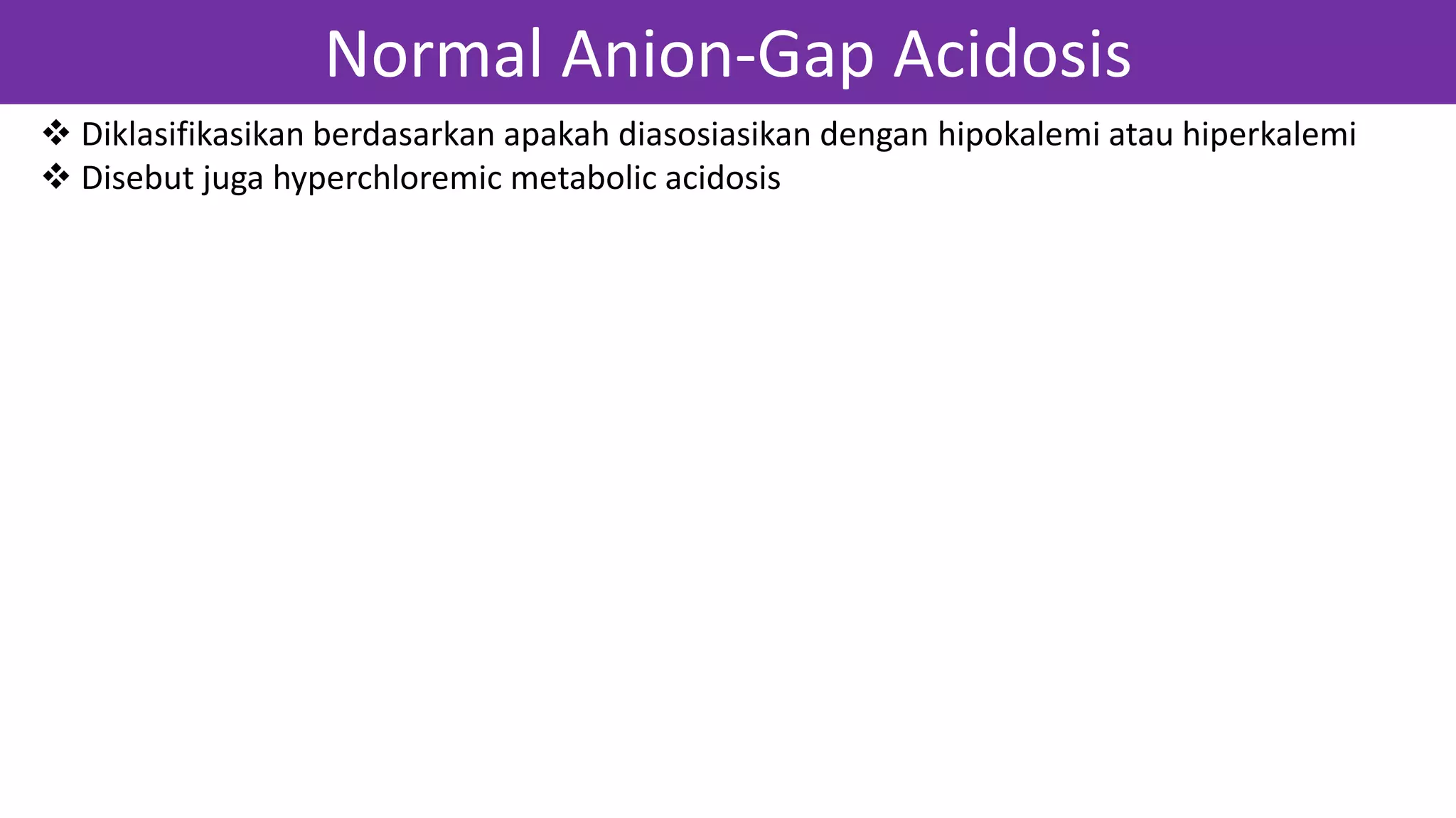 Gangguan asam basa | PDF