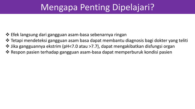 Gangguan asam basa | PDF