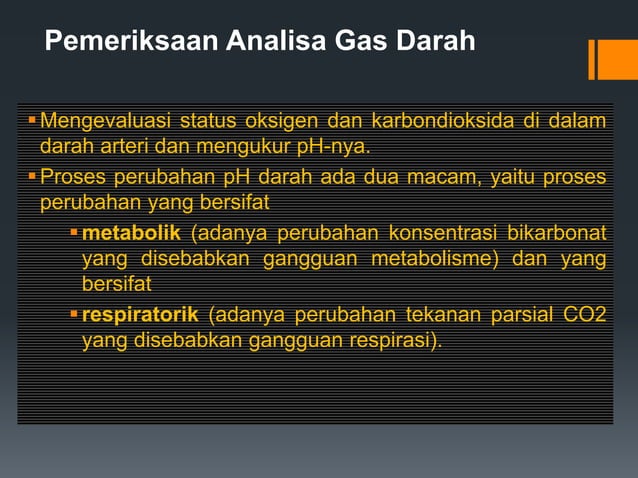 Gangguan asam basa | PPT