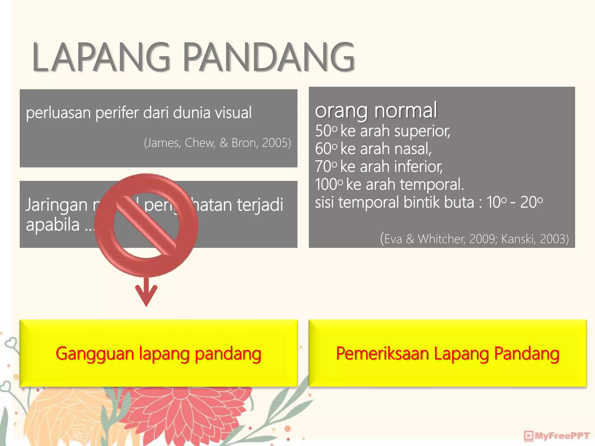 Gangguan lapang pandang by Gabriella | PPTX