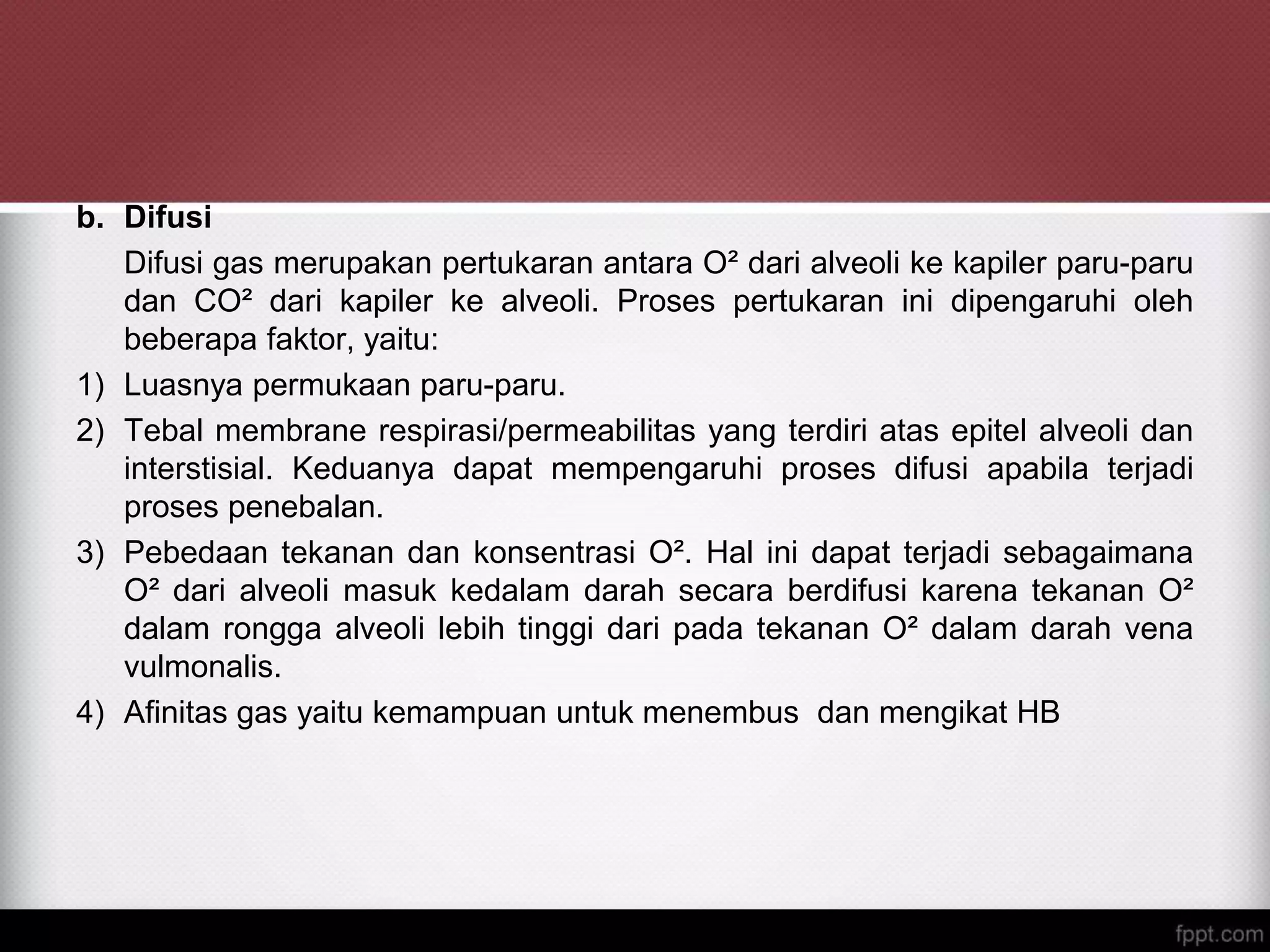 Gangguan oksigenasi | PPTX