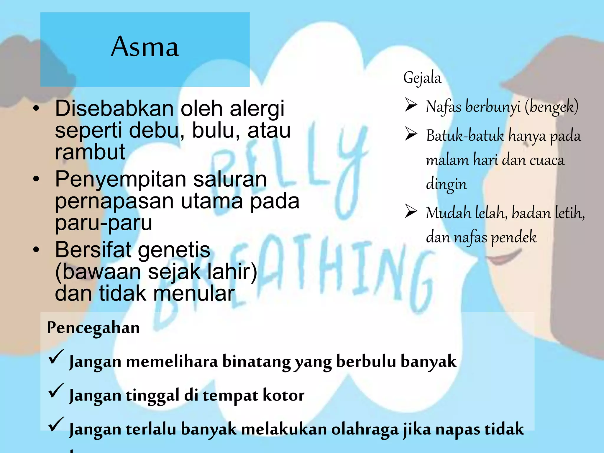 Gangguan pada Sistem Pernapasan | PPTX