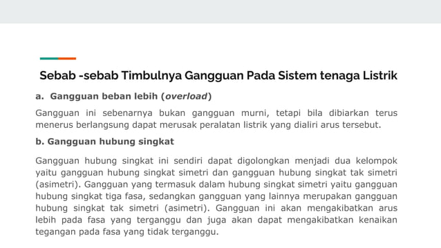GANGGUAN PADA SISTEM TENAGA LISTRIK.pptx